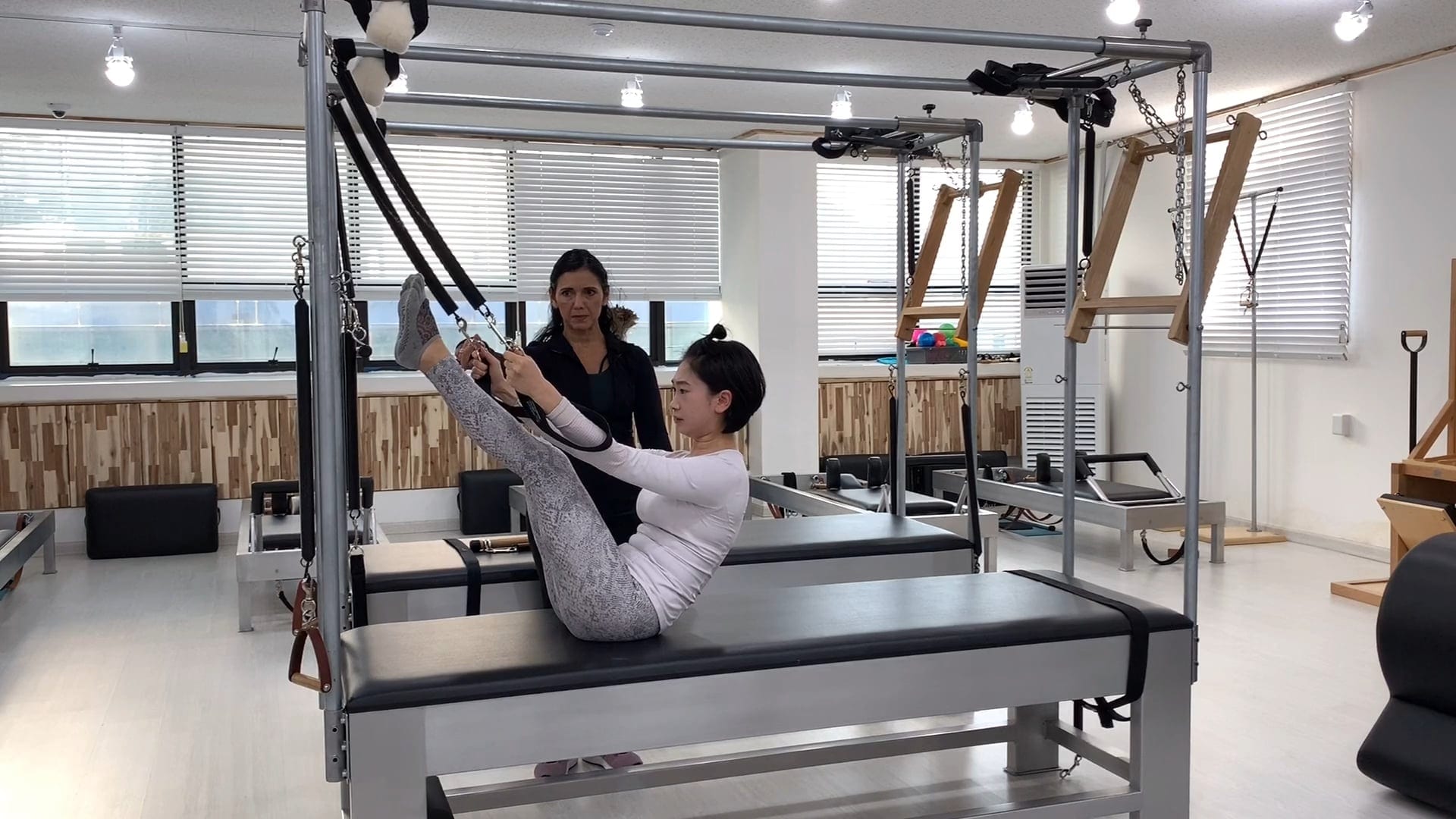 Advanced Teaser on Cadillac - Authentic Pilates Center